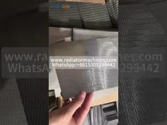 Lanced Offest 1mm High Aluminum Internal Fin for Heat Exchangers