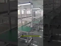 Production Line System Belt Conveyor Assembly Workbench Electronics Production Machinery