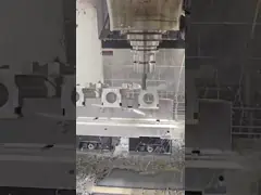 PVD Revestimiento de aluminio Cnc Parts Cnc Router Corte de aluminio para el sector de la automoción