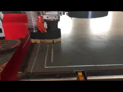 China Aluminum Plastic Board Processing Engraving Machine Double Spindle Double System for sale