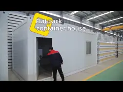 China Hot Selling Products Strong Customized Flat Pack Portable Storage Container House for sale