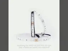 12v 5050 rgb LED 라이트 스트립 다채로운 방수 유연한 라이트 스트립