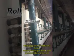 China High Temperature Firing Cycle Roller Kiln Customized Diameter Max Temperature Of 1700c for sale