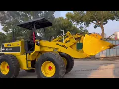 China Original Japan Used Komatsu WA510 Mini Wheel Loaders Working In Good Condition for sale