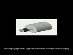 China TF360 Series Well Crafted Aluminum Alloy Pneumatic Quick Connect Coupling for sale