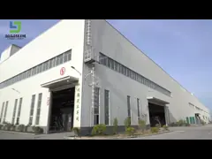 China Braced Structure Metal Frame Workshop Corrugated Color Steel Sheet Frame for sale