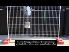 Temporary fence