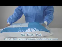 China Custom Surgical Packs Hip Surgery Drape with CE ISO13485 Certification for sale