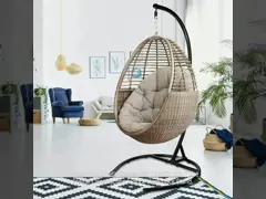Garden Set Specific Iron Tube Frame Construction Indoor Hammock Stand