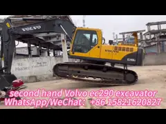 Ec290B Ec290d  Used Volvo Excavator 29 Ton  Pre Owned Digger Large Capacity