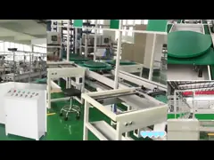 China Kitchen Smoking Machine Double Speed Chain Assembly Line for sale