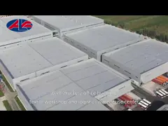 China Workshop Visit And Check Steel Structure Building with Modern Design and Purlin Secondary Structure for sale