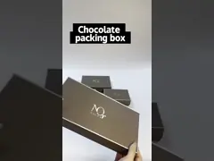 Custom chocolate packing box