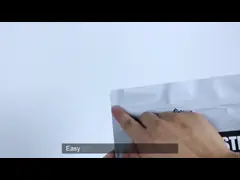 China 5kg 10kg 15kg 20kg Plastic Ziplock Stand-Up Pet Food Packaging Bags with Flat Bottom Design for sale