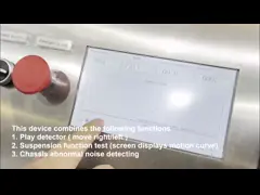 Cina AA4C 3 in 1 Chassis Suspension Abnormal Noise Detector Road Stimulator con rilevamento della sospensione da rilevamento del gioco in vendita