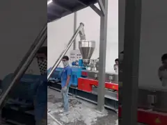 全自動スクリューエクストルーダーマシン PEパイププラスチックグラナレーターマシン