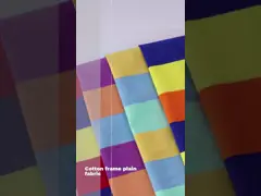 Environmentally Friendly And Healthy Smooth Strped Cotton Fabric For T-Shirt