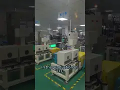 Плоская настраиваемая кабельная связка Ffc ленточный кабель высокая эффективность ISO13485 для дисплейного устройства