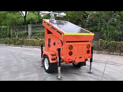 China Adjustable Height Portable Light Tower Generator Site Solar Light Towers Environmentally Friendly for sale