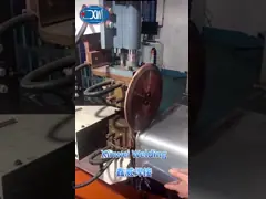 Welding stainless steel sink with seam welder