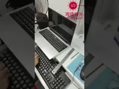 20W 30W 50W 100W Laser de marquage par fibre à double tête Marqueur à fibre optique
