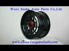 Custom 2-PC Black Rims