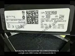 China Microcontroller MCU ATSAMD21E18A-MUT Functional Safety Microcontroller IC TQFP100 for sale