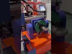 Industrial Compact Flange Welding Equipment 5kW PLC Control Hydraulic Clamping Method