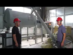 Simple mortar production line