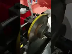 AA4C AA-602A brake disc lathe machine off car mode working video same as AA 202A