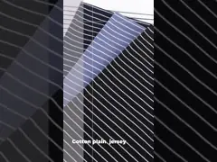 China Anti-Pilling And  Elastic Cozy ​Quick Drying Striped Material Fabric For T-Shirt for sale