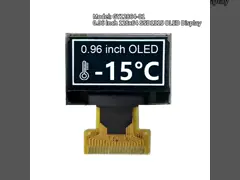중국 컴팩트 0.96 인치 OLED 디스플레이 128x64 SSD1315 20pin 솔더링 FPC 판매용