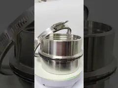 China 304 Stainless Steel Tri-Clamp Pipe Fittings with Internal Clamp 3A Certified 30-300 Mesh Screen for sale