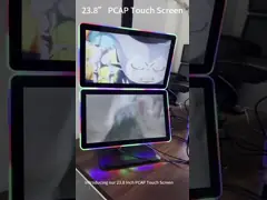 23.8inch With 5ms PCAP Projected Capacitive Touch Screen Monitor For  POG/IGS
