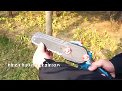 Mini Chainsaw Cordless 6 Inch Switch Security Lock Handheld Small Chainsaw