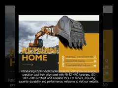 Catepillar Excavator SG50 Bucket Teeth