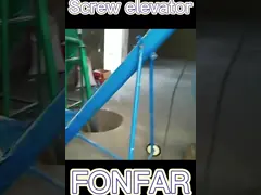 Stainless Steel Vertical And Inclined Spiral Feeder Conveyor For Grain Handling