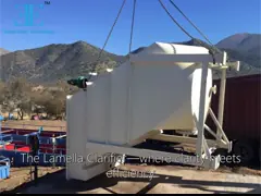 China Coagulation Treatment With Lamella Clarifier System Customizable Agitators Chemical Tanks And Mixing Reaction Tanks for sale