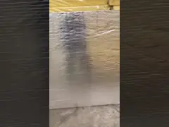 Glass wool insulation panel check