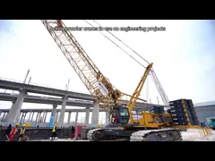 90% de novo conveniente e rápido usado guindaste / Xcmg 55 toneladas guindaste 21km/h