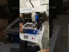 China Semi automatic Solder Paste Printer Machine HXT-500 PCB Printer SMT Line Equipment for sale