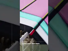 China Combed Cotton And Durble Breathable Striped Knit Fabric For Casual Polo Shirt for sale