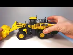 China 1/50 Komatsu WA600 Wheel Loader Alloy Diecast Model Construction Vehicle UH Series for sale