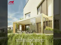 Outdoor Essential Aluminum Round Rod for Pergolas and Outdoor Spaces