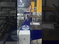 High Quality Leaflets Paper Folding Machine Running in Action