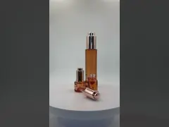 Botella de vidrio de goteo de 5 ml 10 ml 30 ml 50 ml 100 ml