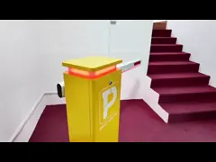 China 24V DC Brushless Motor Car Automated Intelligent Barrier Rod RFID Automatic Boom Barrier for sale