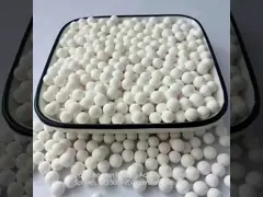 Silica Activated Alumina Spheres Desiccant Catalyst for Fluorine Treatment Absorbing Water