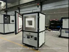Nitrogen Controlled Atmosphere Box Furnace For Ceramic Filter Sintering 1000C