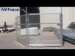 China Farm Fencing Rust Resistant Sheep Goat Fence Panels Steel Livestock Panels 3.6m for sale